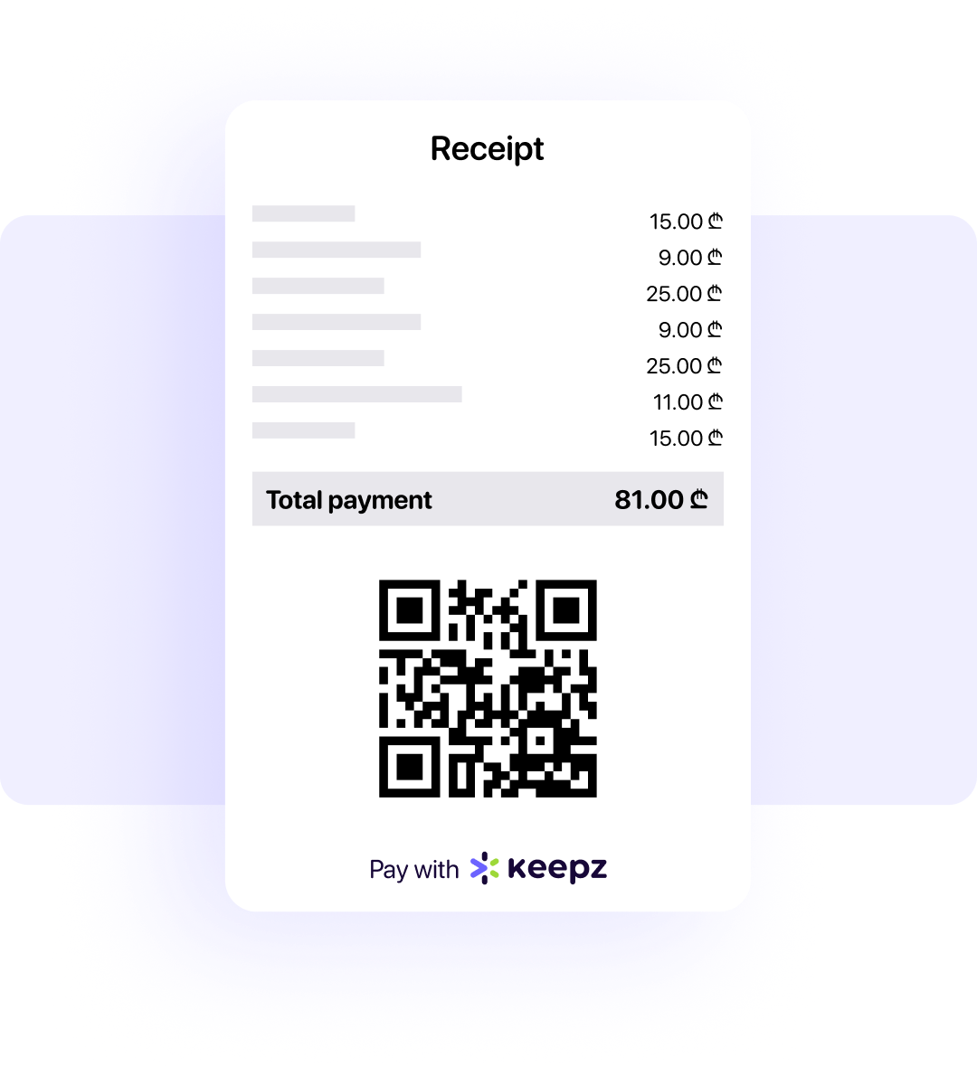 Keepz POS - get paid easily