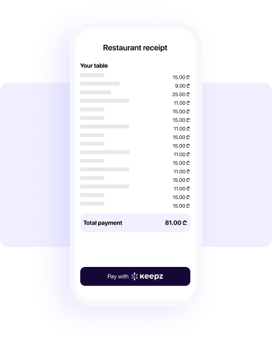 Keepz POS - get paid easily